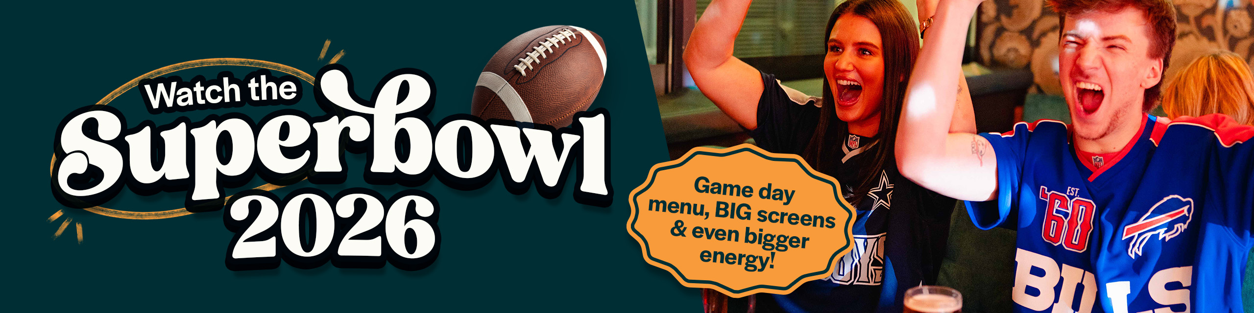 Superbowl - Bonnie Rogues Pub